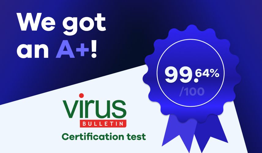 RAV Endpoint Protection Earns A+ Grade In VB100 Certification