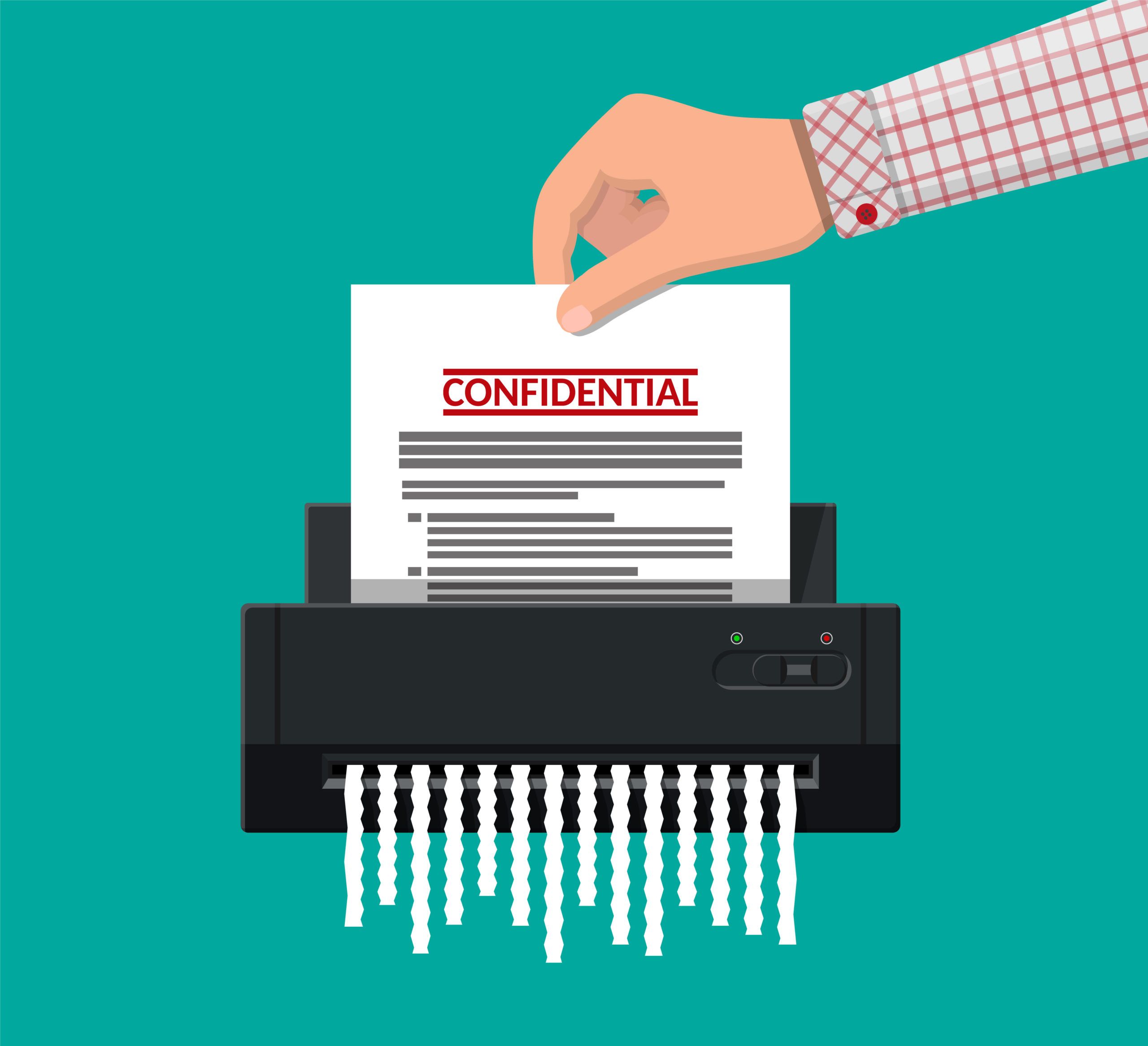 Shred your business documents before they’re ‘shared’ with the wrong people